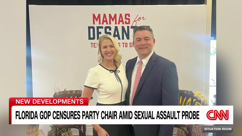 Florida Gop Chair Censured Amid Sex Claim Cnn Politics