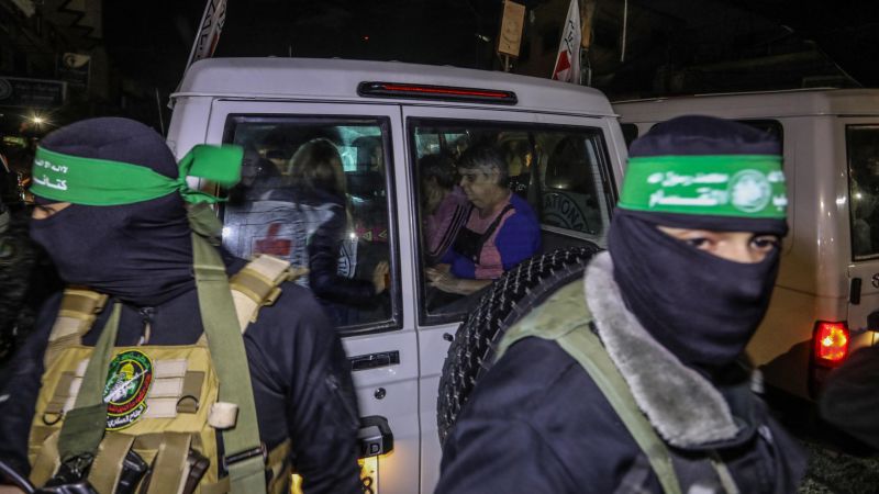 Opinion: A former hostage watches Hamas release captives. Here’s what ...