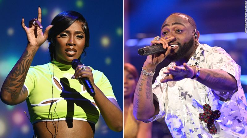 Tiwa Savage files police complaint against Davido over alleged threats | CNN
