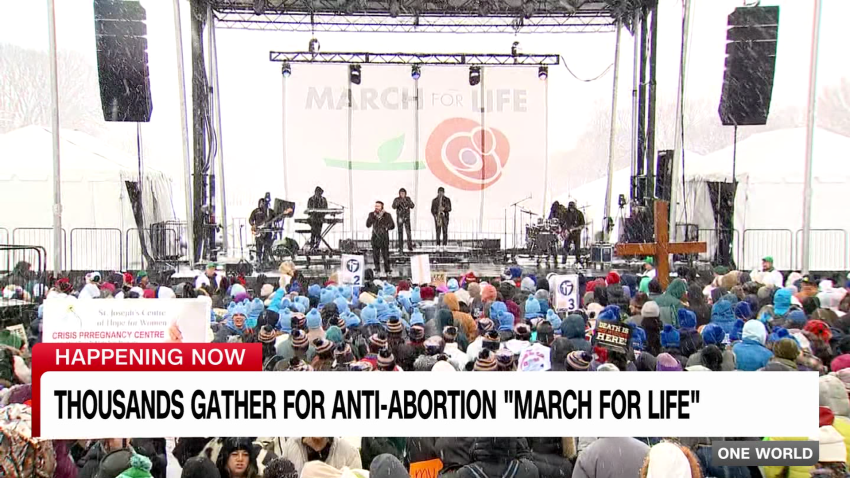Thousands gather for anti-abortion demonstration | CNN