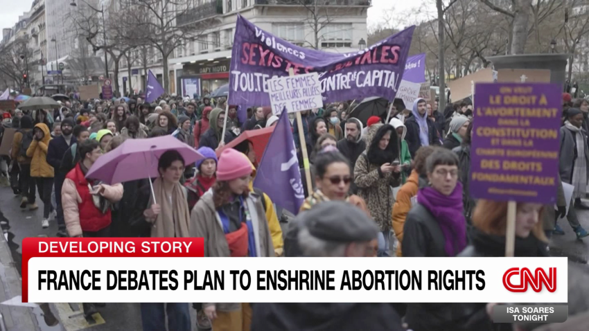 France looks to enshrine abortion rights | CNN
