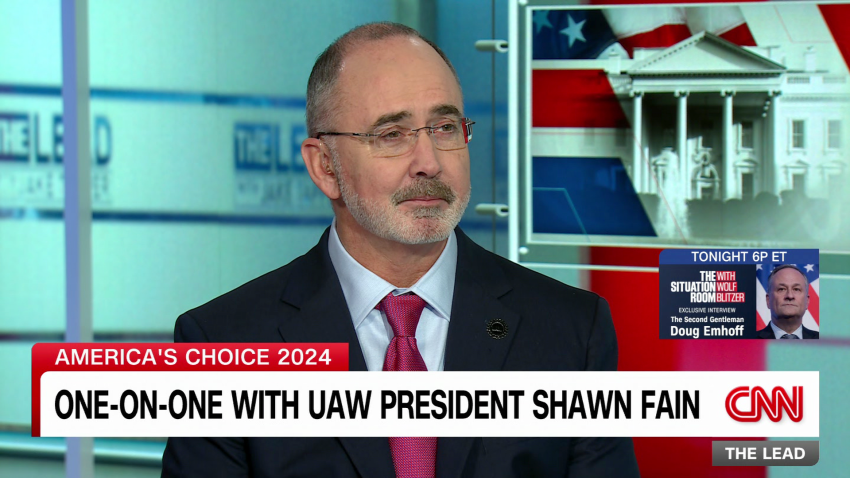 UAW president explains why union endorsed Biden | CNN Politics