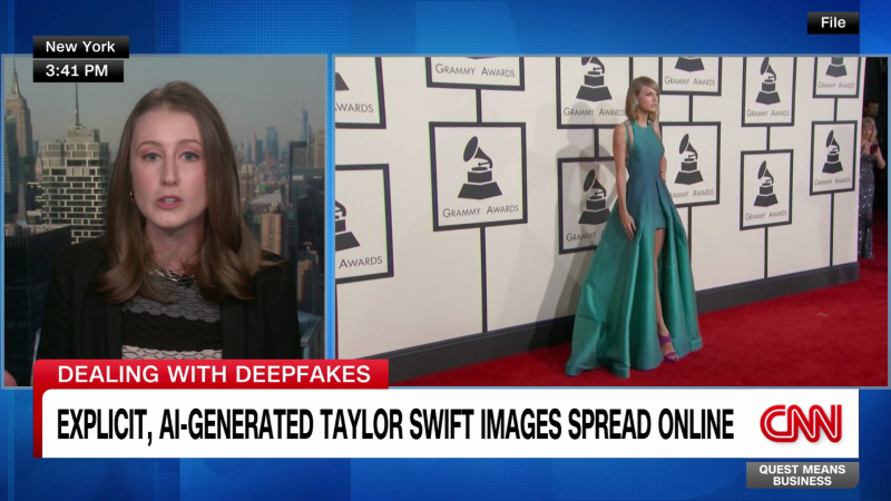 Explicit, AI-generated Taylor Swift images spread online | CNN Business Explicit, AI-generated Taylor Swift images spread online | CNN Business