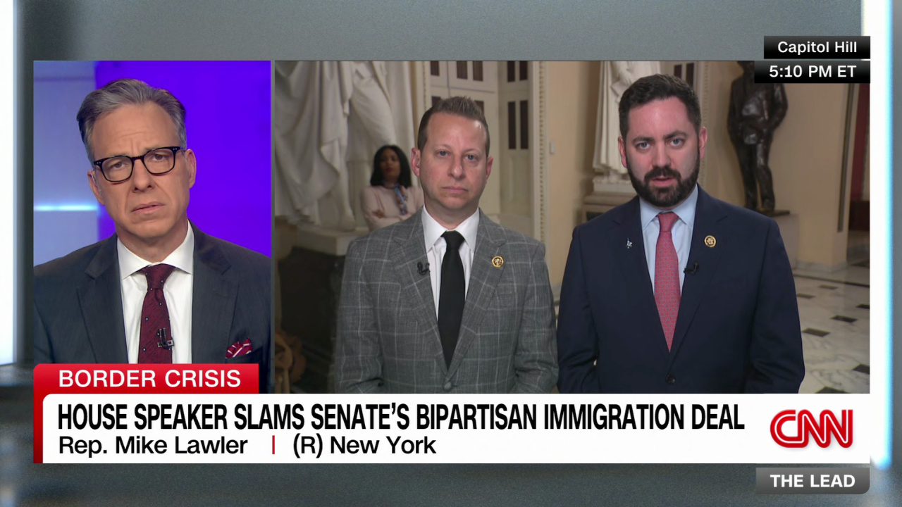 Gop And Democratic Lawmakers Spar Over Border Bill Cnn Politics