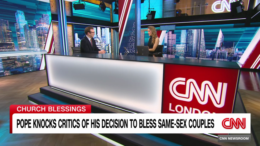 Pope Francis hits back at critics of his decision to allow blessings ... Pope Francis hits back at critics of his decision to allow blessings ...