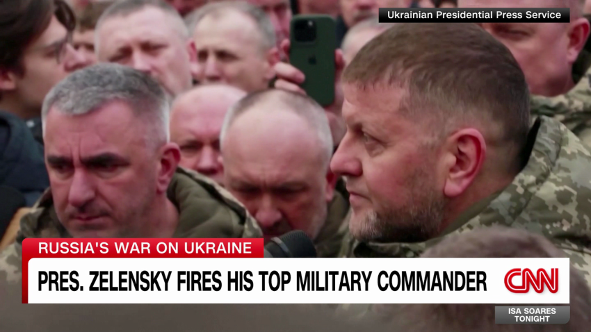President Zelensky fires his top military commander General Valerii Zaluzhnyi | CNN