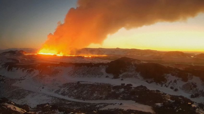 Iceland volcano erupts for third time in two months | CNN