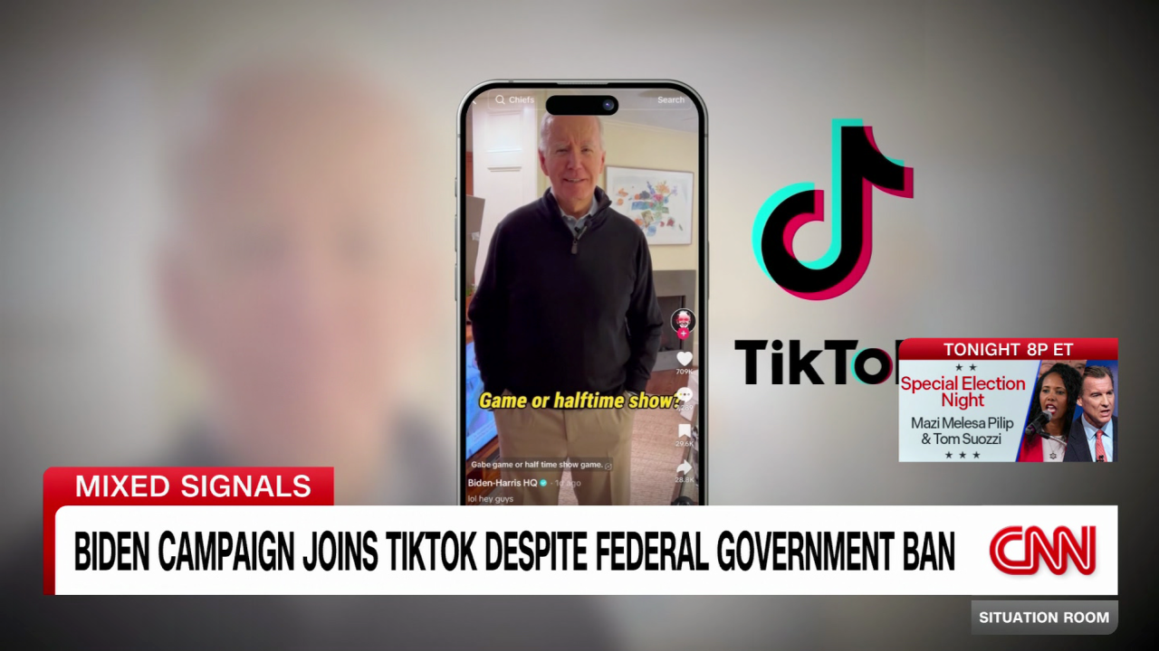 Biden campaign criticized for joining TikTok | CNN Politics Biden campaign criticized for joining TikTok | CNN Politics