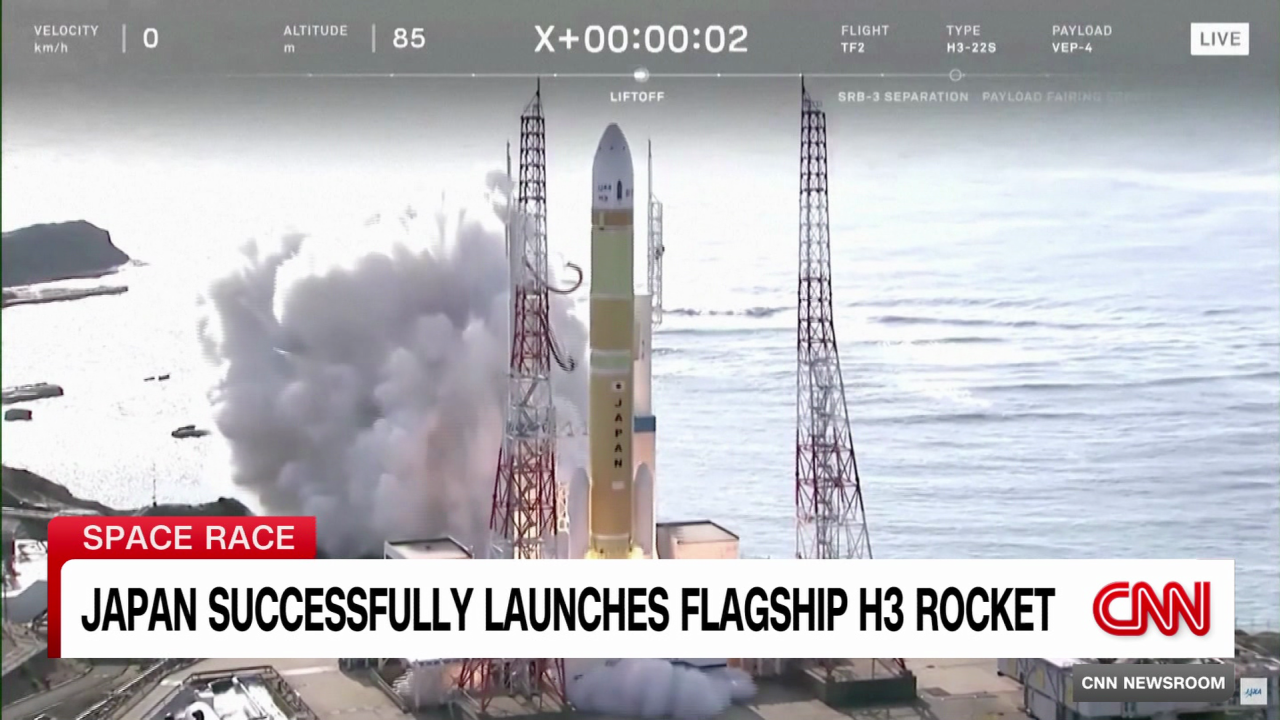 Japan successfully launches flagship H3 rocket | CNN