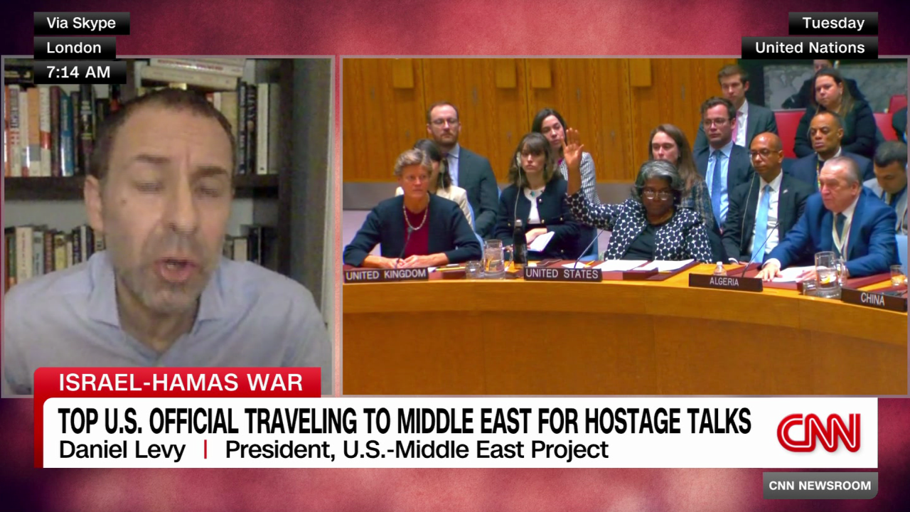 U.S. vetoes draft resolution at U.N. calling for an immediate ceasefire in Gaza | CNN