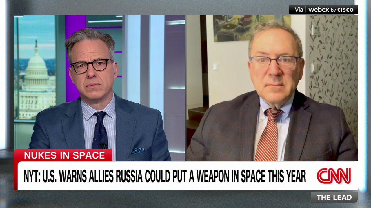 David Sanger: A Russian nuclear weapon in space this year? | CNN