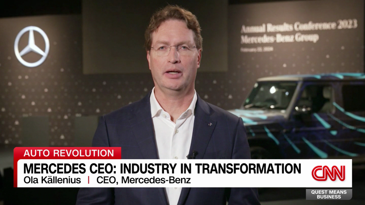 Mercedes CEO: AI will have huge impact on auto industry | CNN Business