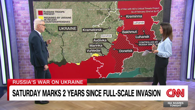 Saturday Marks Two Years Since Russias Full Scale Invasion Of Ukraine