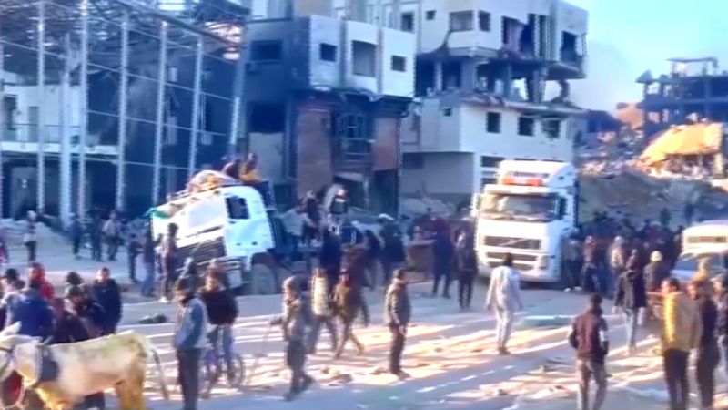 Eyewitness: Most deaths were result of aid trucks ramming those fleeing | CNN