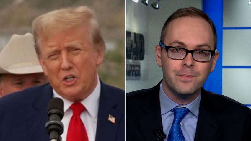 ‘Nonsense’: Fact-checker slams Trump’s claim during border speech | CNN Politics