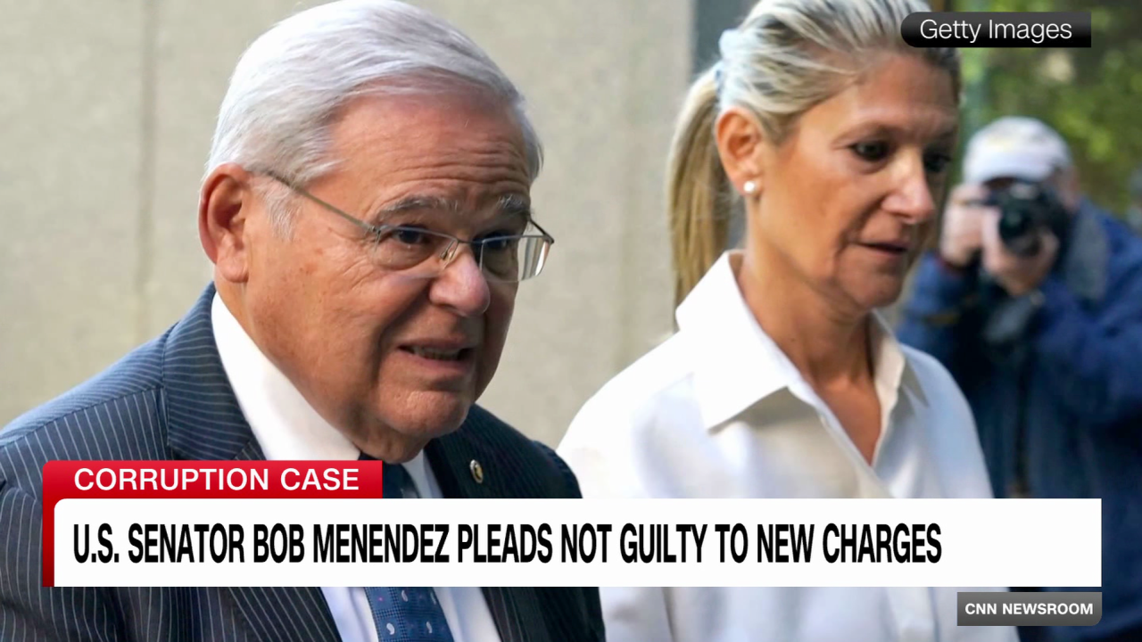 Sen. Menendez pleads not guilty to 12 new felony charges | CNN Politics