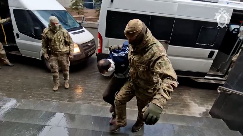 Moscow Attack Suspects Dragged Into Court Cnn