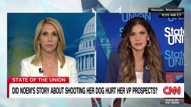 Trump VP hopeful Gov. Kristi Noem defends sharing story about killing dog | CNN Politics