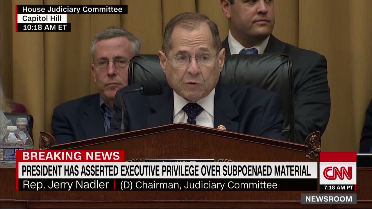 Live Trump Asserts Executive Privilege Over Mueller Report Cnn Politics