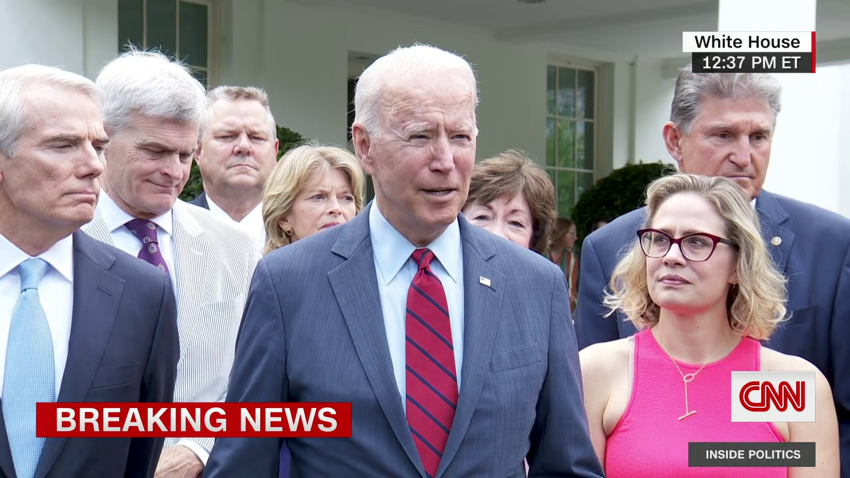 Live Updates Bidens Bipartisan Infrastructure Plan Cnn Politics