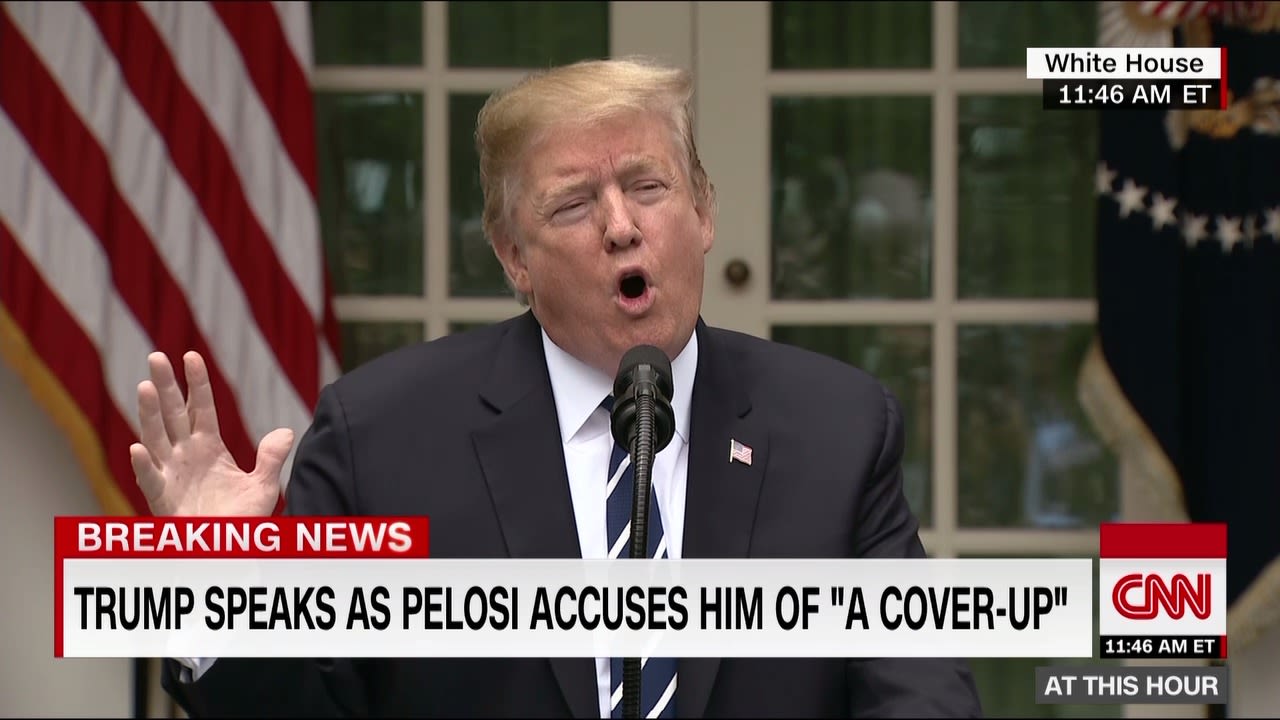 Live Trump Battles With Democrats As Impeachment Pressure Grows Cnn
