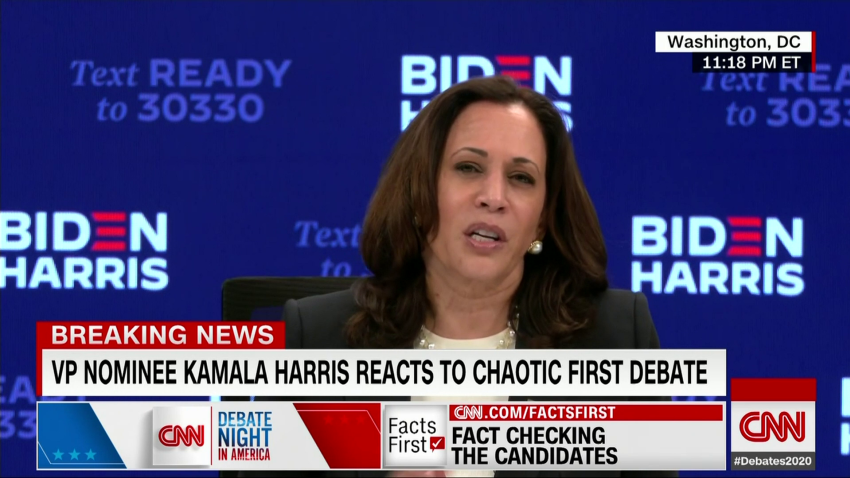 First 2020 Presidential Debate News Coverage And Fact Check Cnn Politics