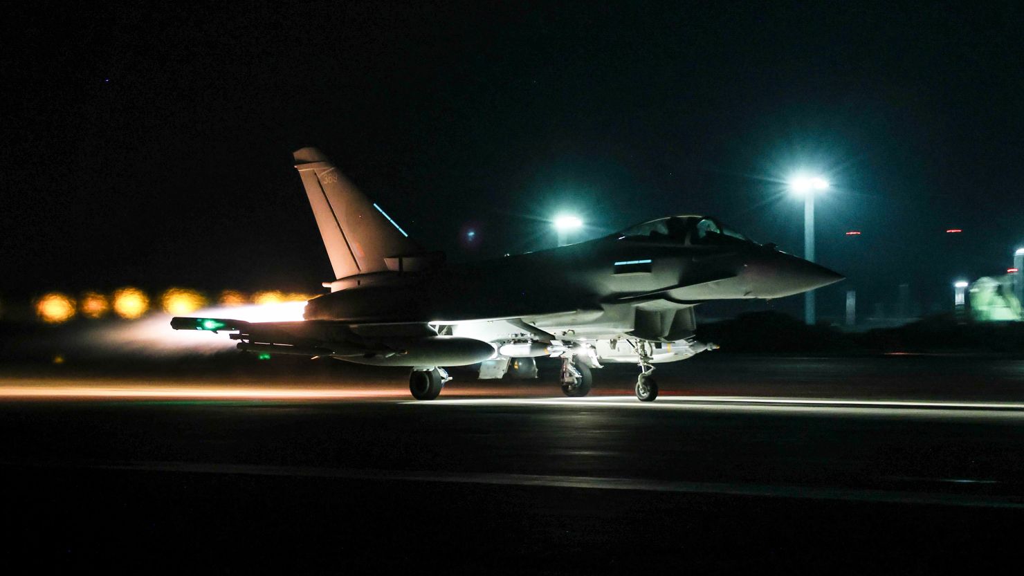 Us And Uk Carry Out Fourth Round Of Coalition Strikes Against A Wide