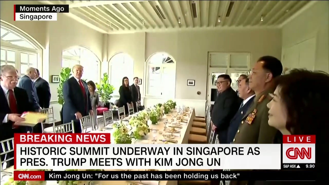 Live President Trump Meets Kim Jong Un Cnn Politics