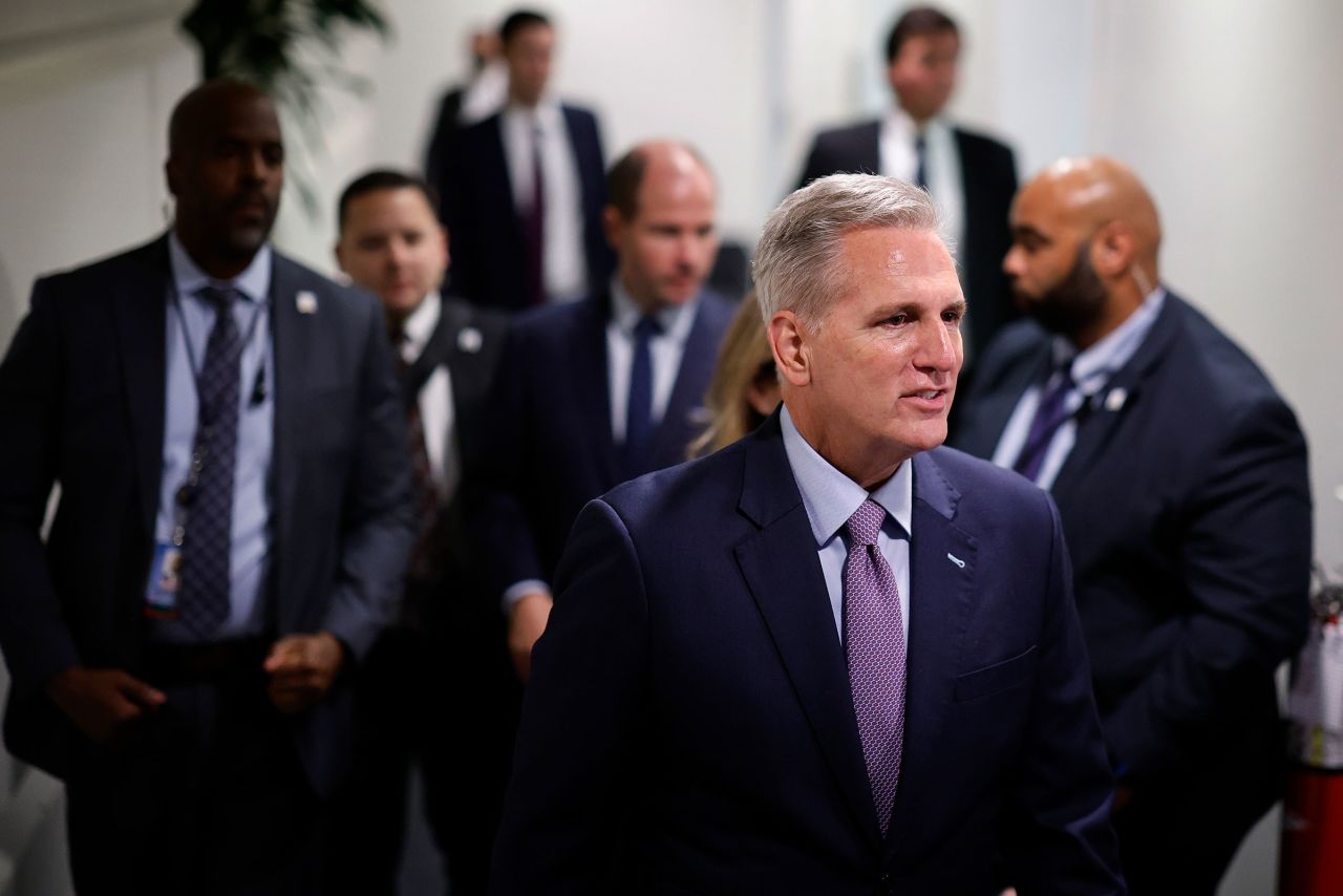 October 3, 2023 - Kevin McCarthy ousted as Speaker of the House | CNN Politics