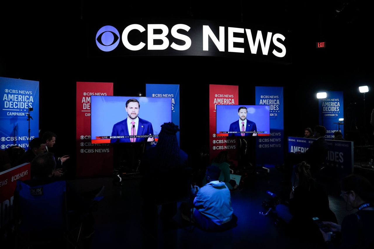 Vice Presidential Debate Between Jd Vance Tim Walz On Cbs Cnn Politics