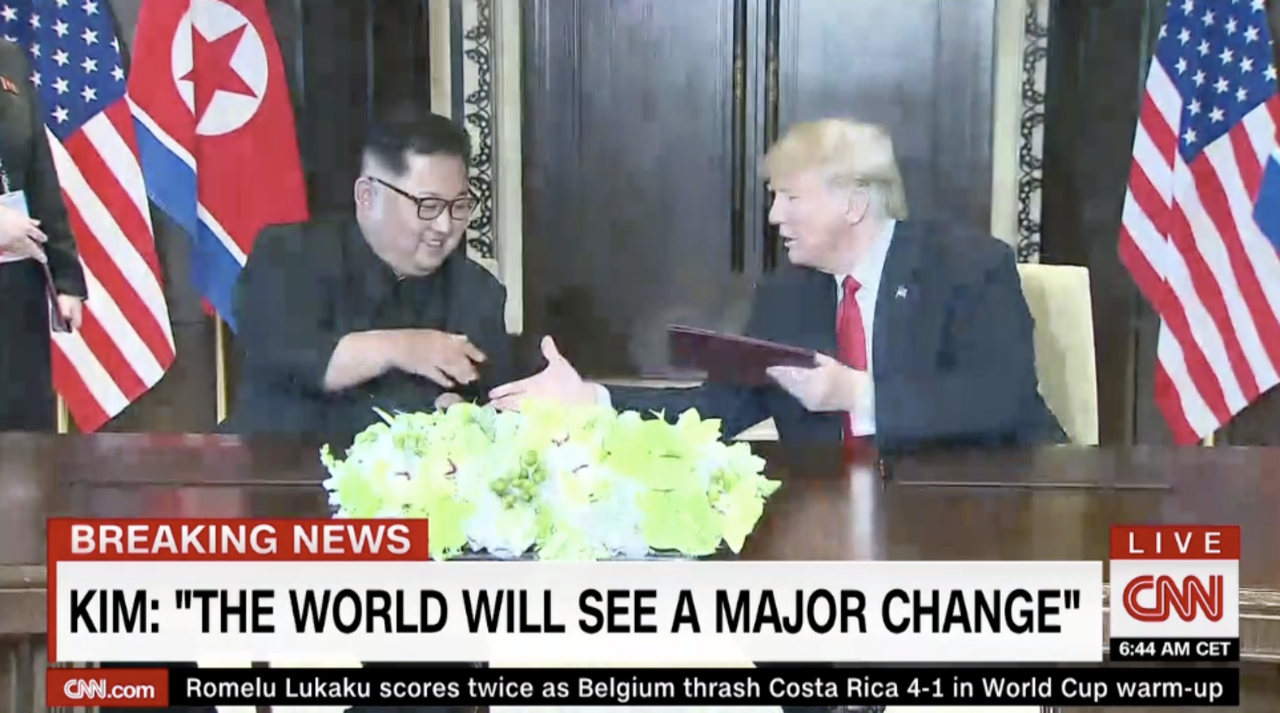 Live President Trump Meets Kim Jong Un Cnn Politics