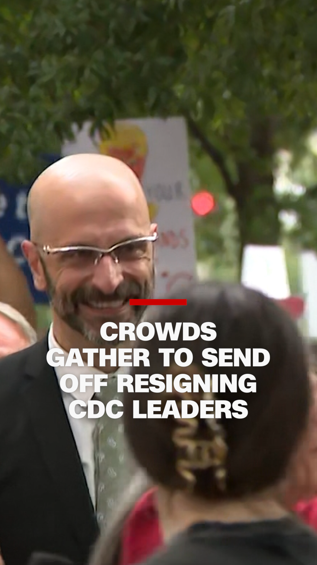 Crowds gather to send off resigning CDC leaders | CNN