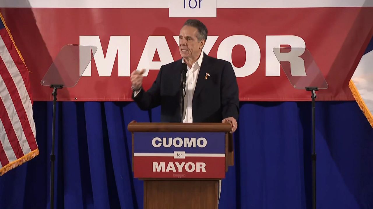 Video: Hear former Gov. Andrew Cuomo say what New York City needs after entering mayoral race ...