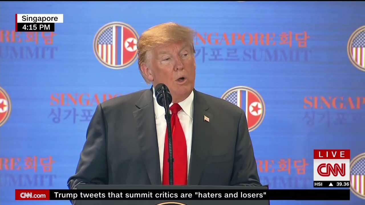 Live President Trump Meets Kim Jong Un Cnn Politics