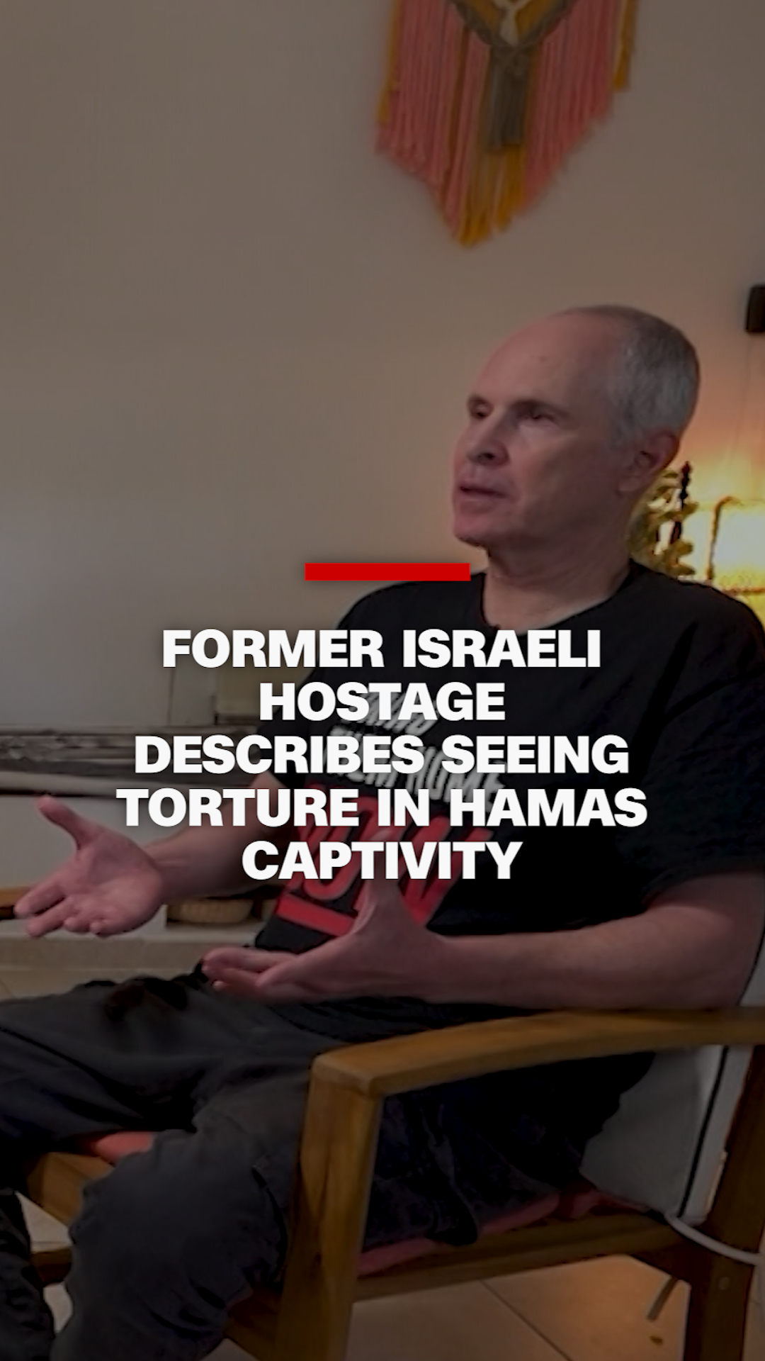 Former Israeli hostage describes seeing torture in Hamas captivity | CNN