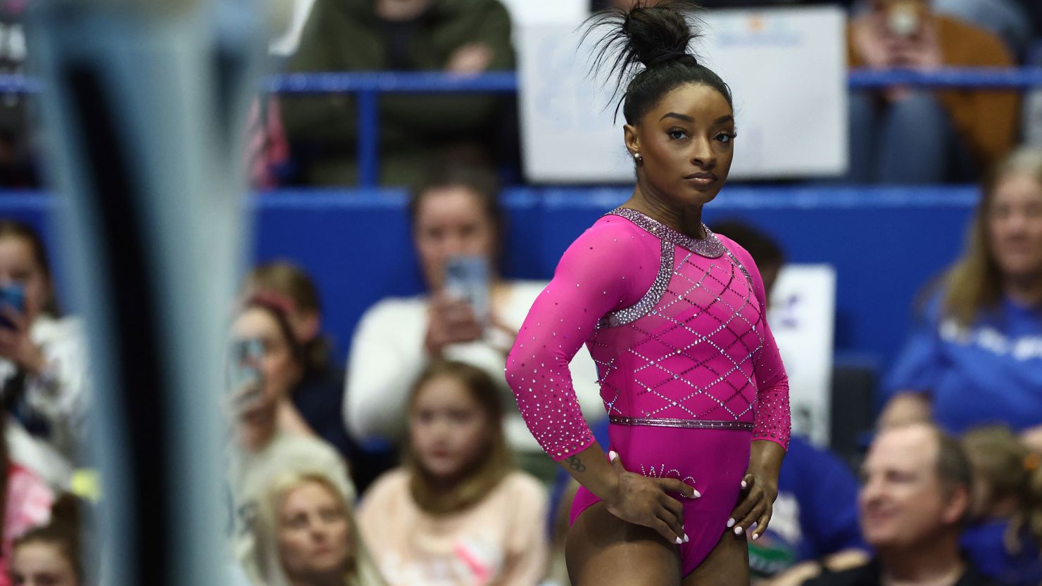 Simone Biles Steps Up Olympic Preparation At Xfinity Us Gymnastics