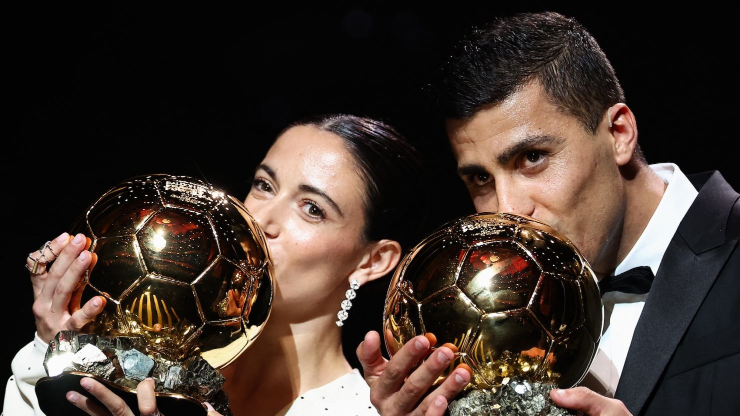 Ballon Dor Rodri And Aitana Bonmatí Win Mens And Womens Awards Cnn