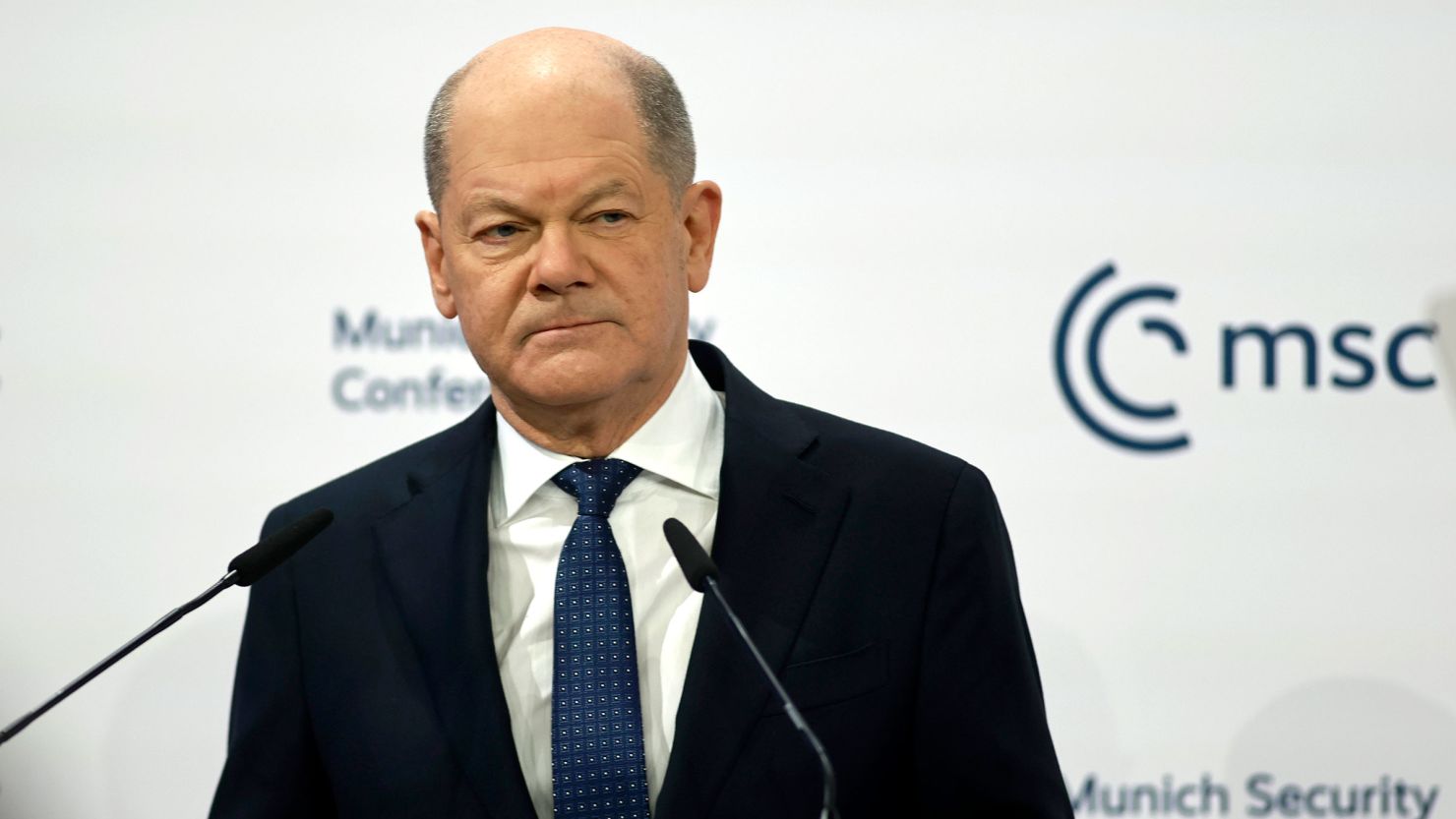Scholz says Germans will decide their democracy for themselves, hitting ...