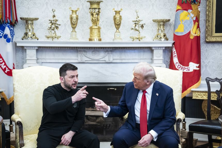 How Trump and Zelensky’s relationship has evolved since remarkable Oval Office shouting match in ...