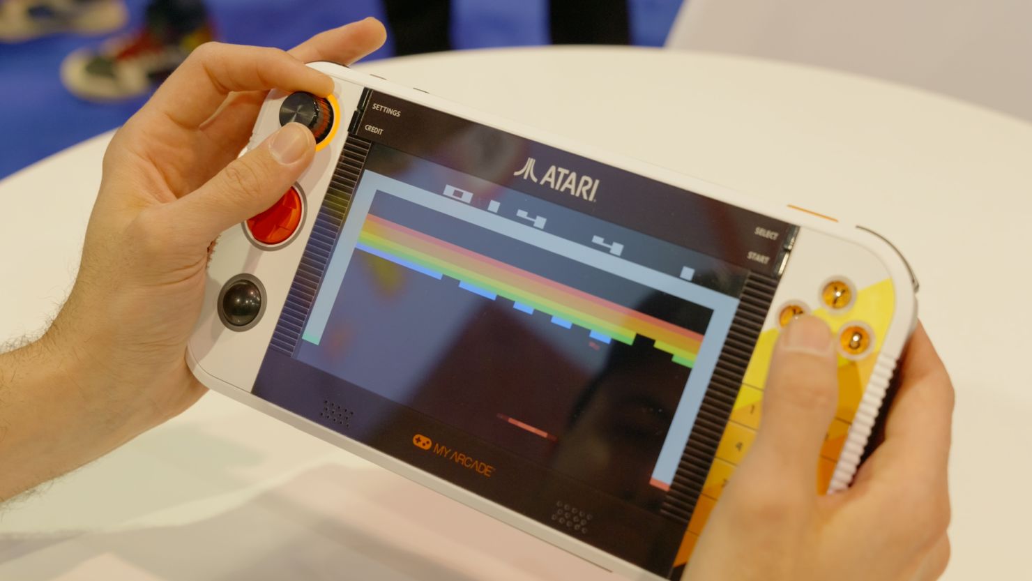 CES 2025: The Atari Gamestation Go is a do-it-all retro machine | CNN Underscored