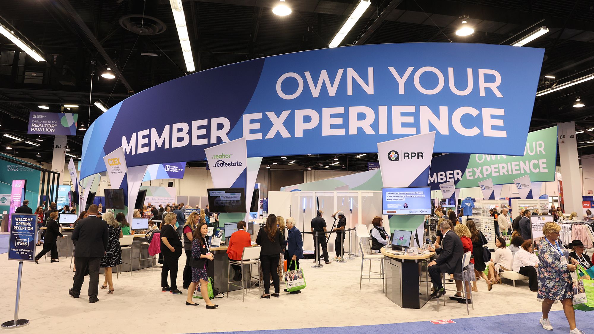 At their annual mega-party, real estate agents on edge over the ...