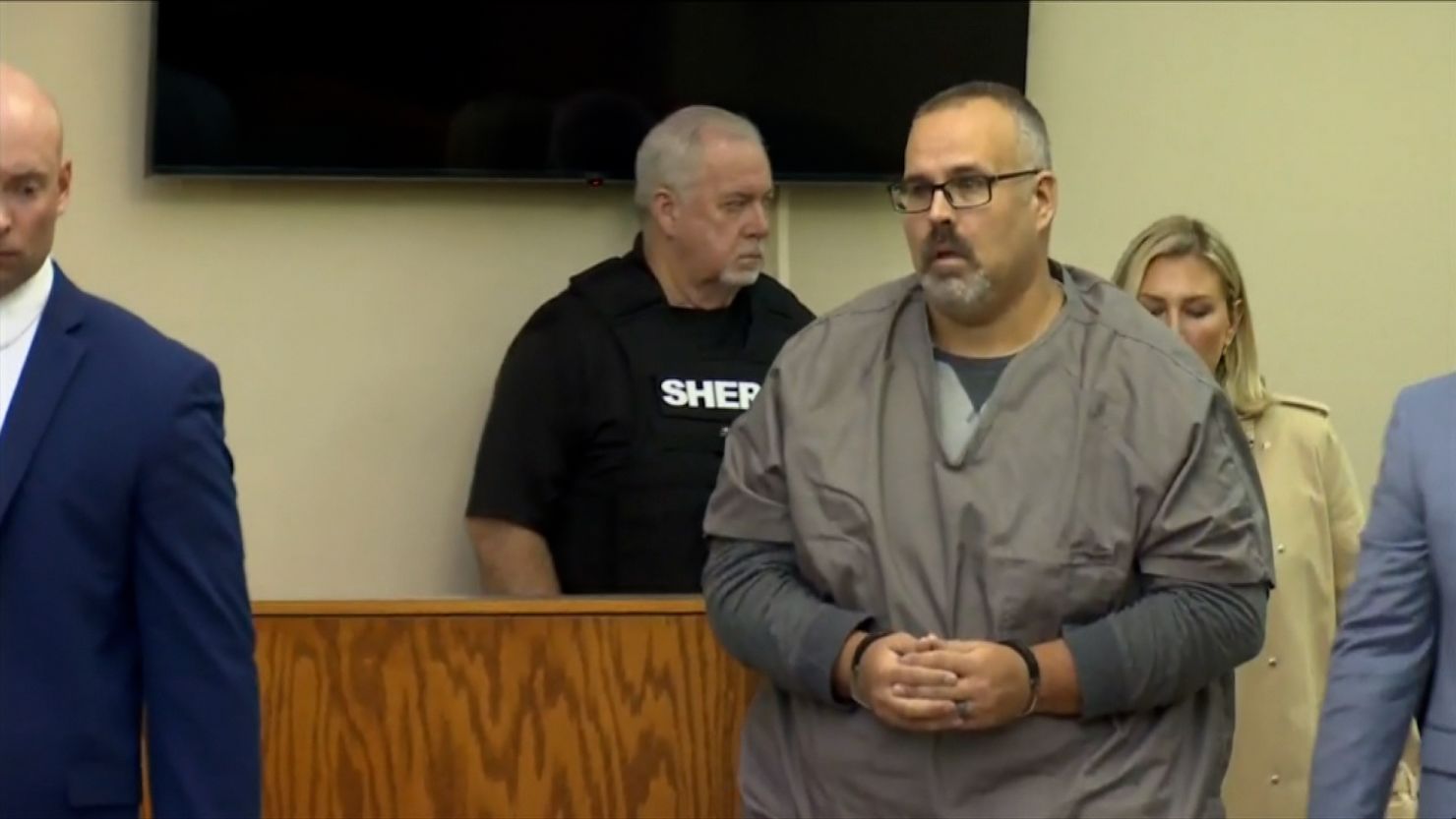 Mickey Stines arraignment: Former Kentucky sheriff pleads not guilty in ...
