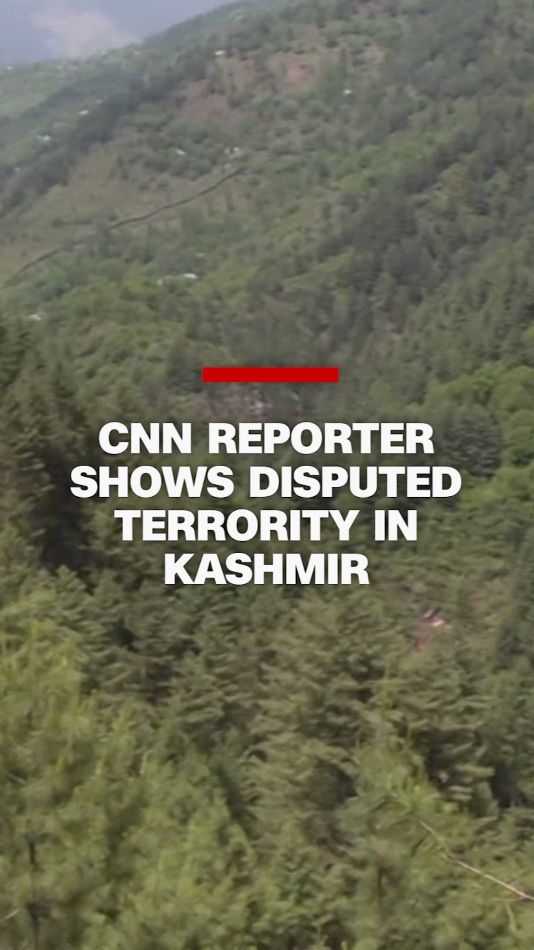 CNN reporter shows disputed territory in Kashmir | CNN