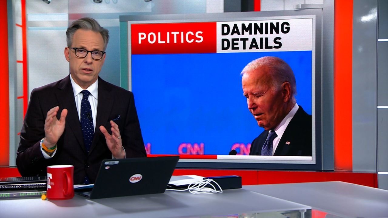 Video: New Tapper book details Biden’s deteriorating health before 2024 election | CNN Politics