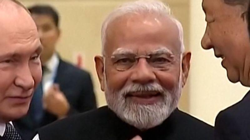 Xi, Putin and Modi share a laugh at security summit | CNN