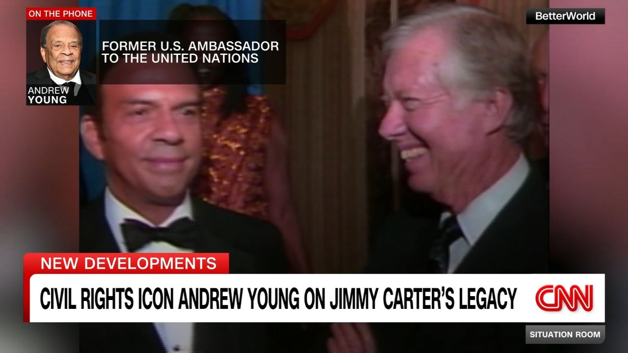 Former Amb. Andrew Young remembers President Jimmy Carter | CNN