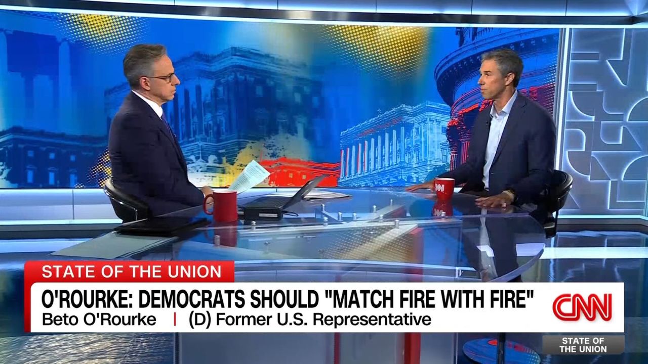 Beto O’Rourke: Democrats should ‘match fire with fire’ in redistricting fight | CNN Politics